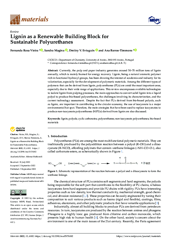 (PDF) Lignin as a Renewable Building Block for Sustainable ...