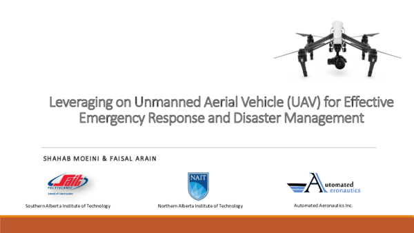 (PDF) Leveraging on Unmanned Aerial Vehicle ( UAV ) for Effective Emergency Response and ...