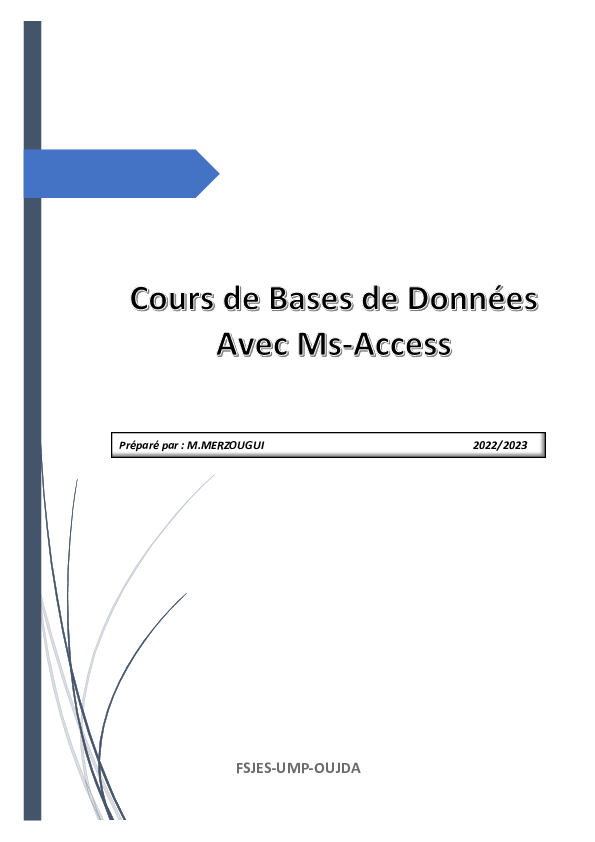 (PDF) Cours access