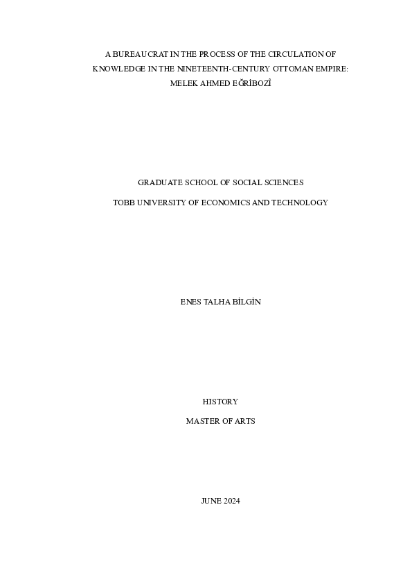 (PDF) A BUREAUCRAT IN THE PROCESS OF THE CIRCULATION OF KNOWLEDGE IN ...