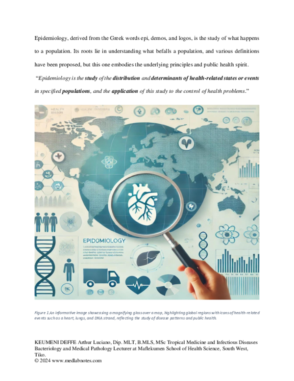(PDF) What is Epidemiology? A Quick Guide