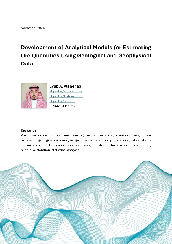 (PDF) Development of Analytical Models for Estimating Ore Quantities ...