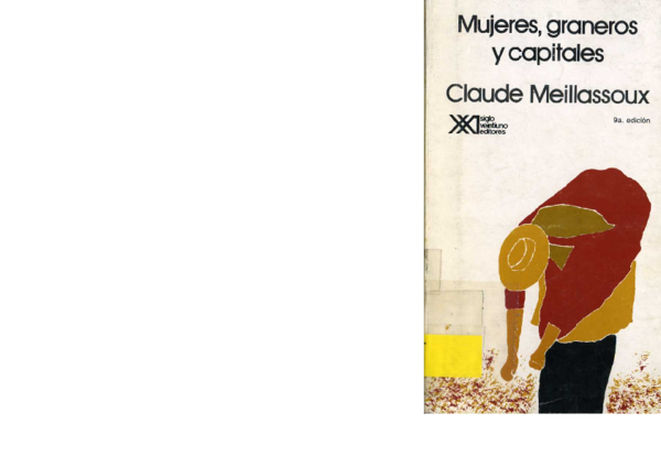 (PDF) Claude Meillassoux 1989 Mujeres Graneros y Capitales
