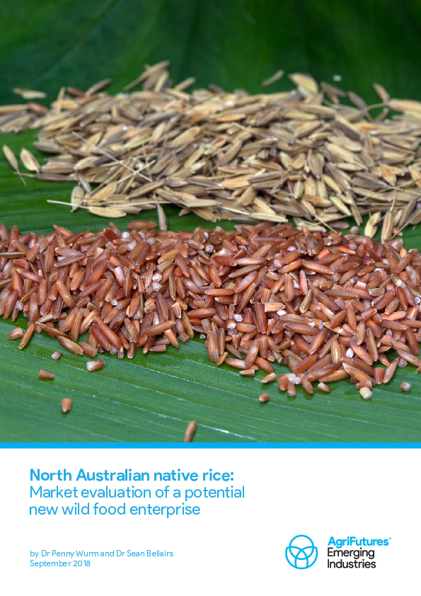 (PDF) North Australian native rice: Market evaluation of a potential ...