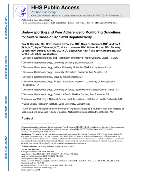 (PDF) Under-reporting and Poor Adherence to Monitoring Guidelines for ...