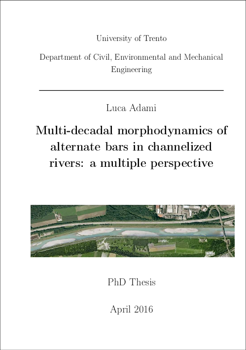 (PDF) Multi-decadal morphodynamics of alternate bars in channelized ...