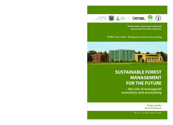 (PDF) European Forest Accounts: Establishing the economic aggregates of ...