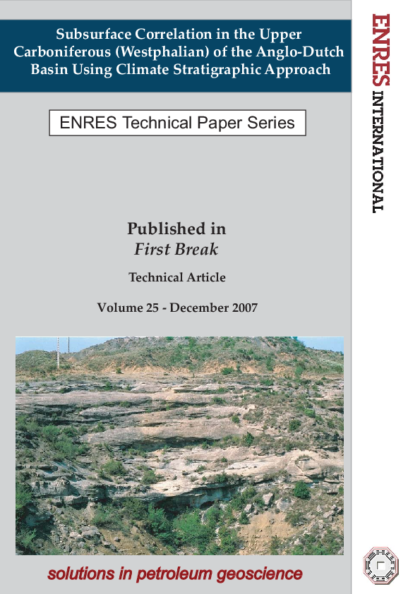 (PDF) Subsurface correlation in the Upper Carboniferous (Westphalian ...