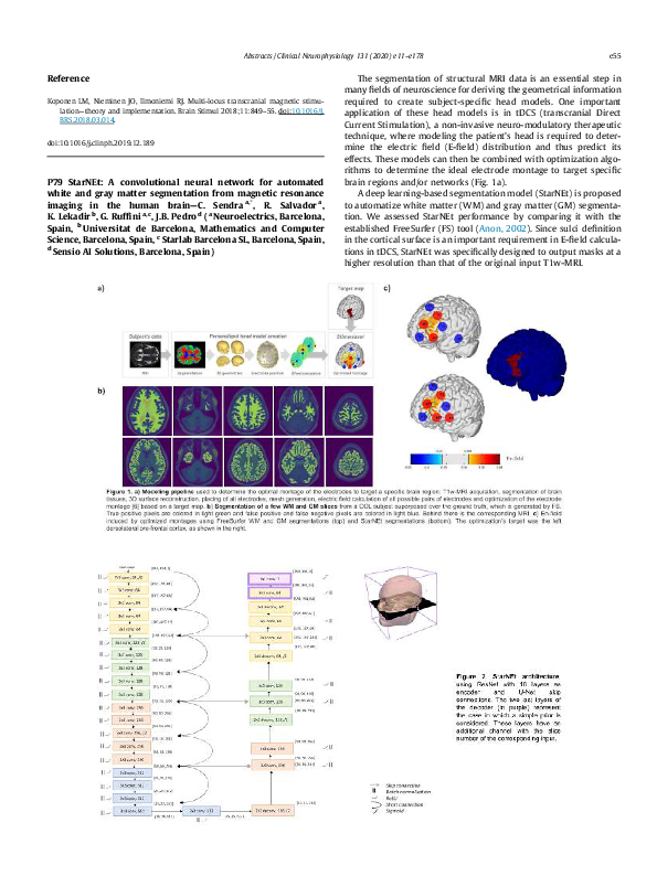 (PDF) P79 StarNEt: A convolutional neural network for automated white and gray matter ...
