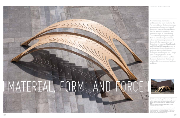 (PDF) Material, Form and Force