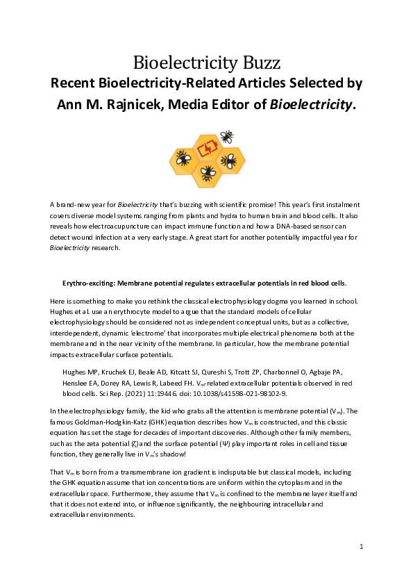 (PDF) Bioelectricity Buzz