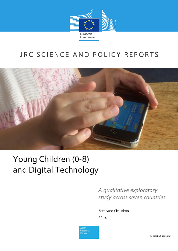 (PDF) Young Children (0-8) and digital technology: A qualitative ...