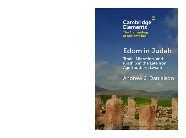 (PDF) Edom in Judah: Trade, Migration, and Kinship in the Late Iron Age ...