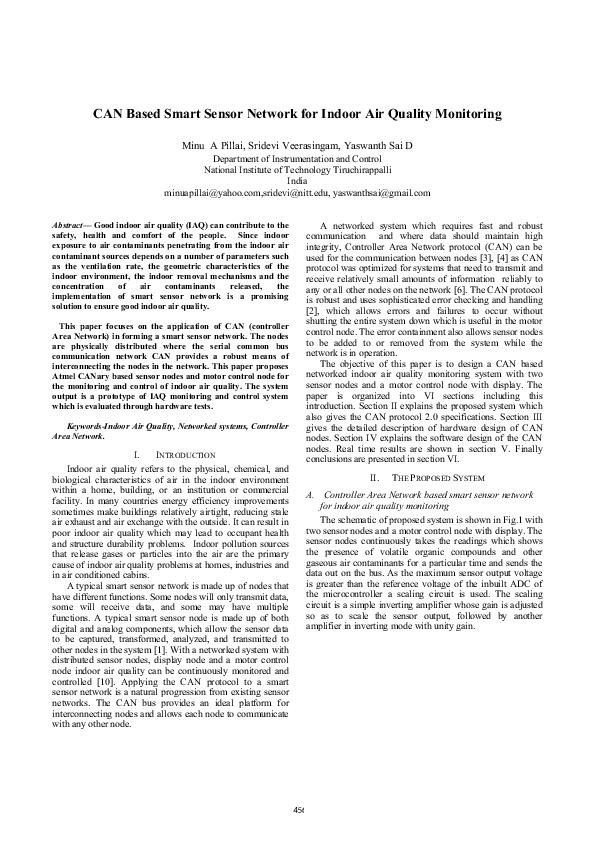 (PDF) CAN-Based Sensor Network for IAQ Monitoring
