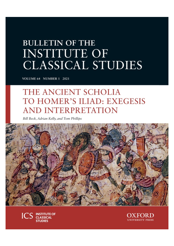 (PDF) The Ancient Scholia to Homer's Iliad: Exegesis and Interpretation