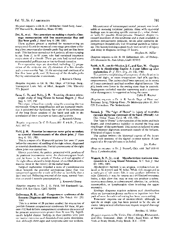 (PDF) The “sign of Horns” in injury of musculus extensor digitorum ...