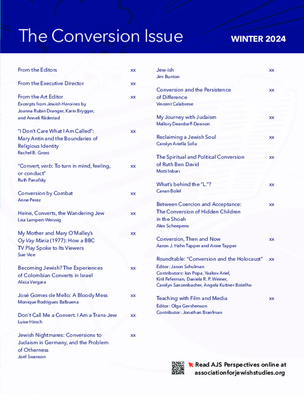 (PDF) Conversion and Identity during and after the Holocaust