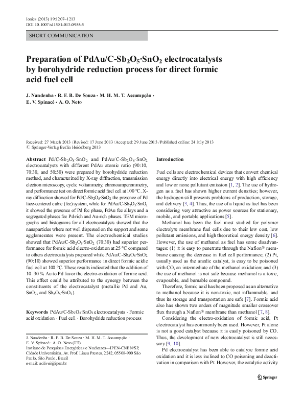 (PDF) Preparation of PdAu/C-Sb2O5·SnO2 electrocatalysts by borohydride reduction process for ...