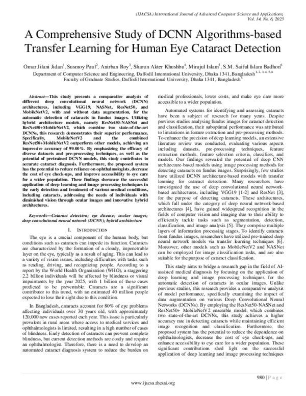 (PDF) A Comprehensive Study of DCNN Algorithms-based Transfer Learning ...