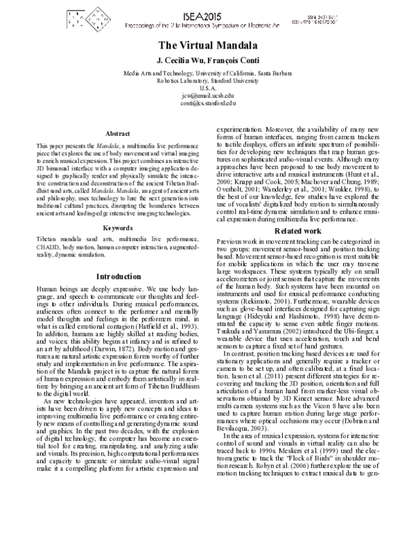 (PDF) The Virtual Mandala