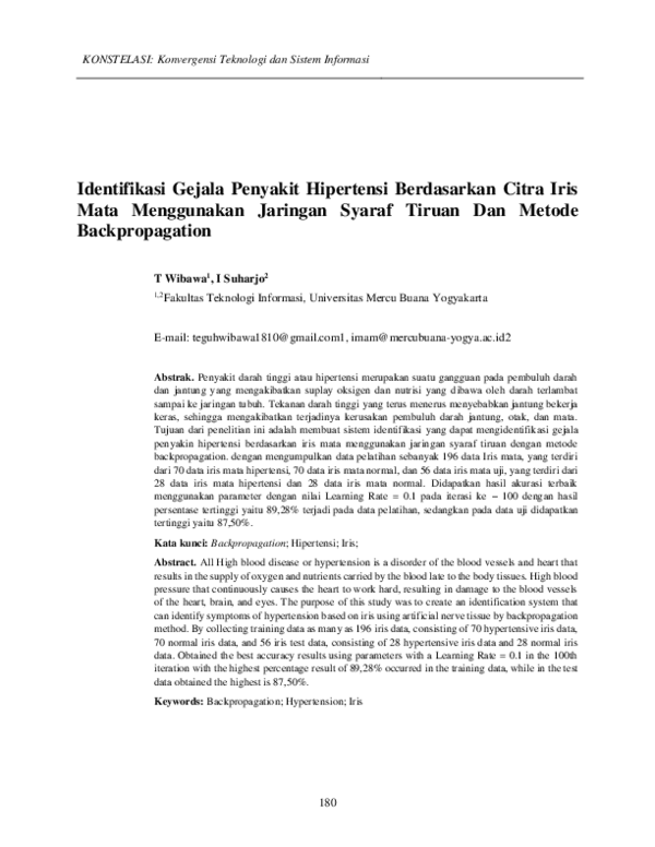 (PDF) Identifikasi Gejala Penyakit Hipertensi Berdasarkan Citra Iris ...