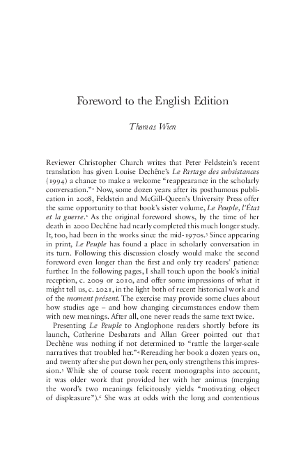 (PDF) Foreword to the English Edition