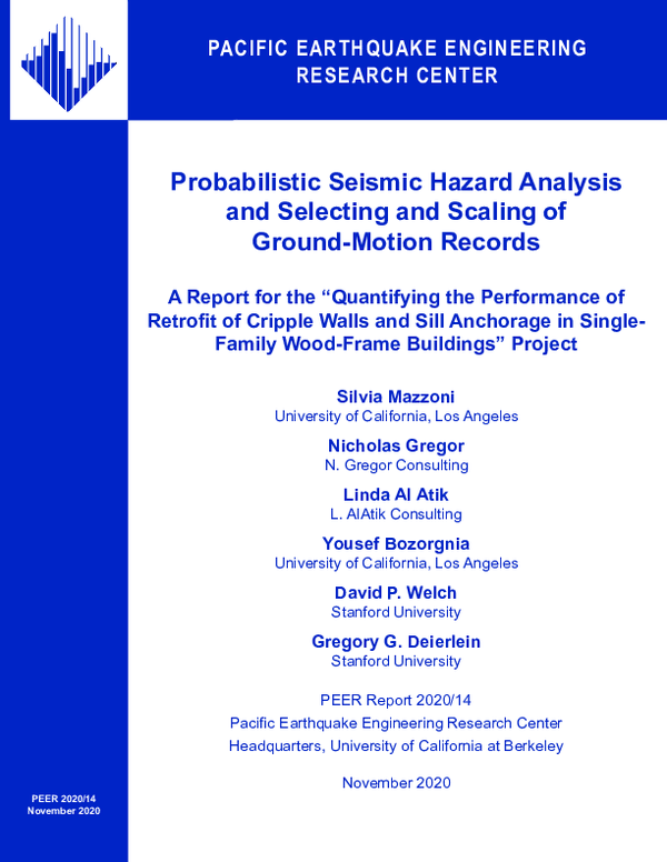 (PDF) Probabilistic Seismic Hazard Analysis and Selecting and Scaling of Ground-Motion Records ...