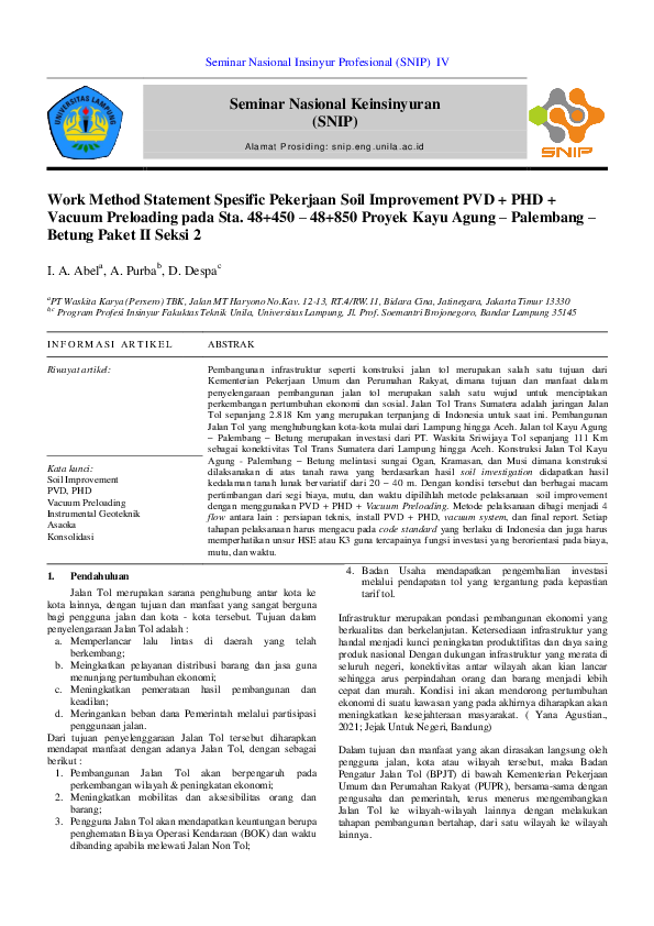 (PDF) Work Method Statement Spesific Pekerjaan Soil Improvement PVD ...