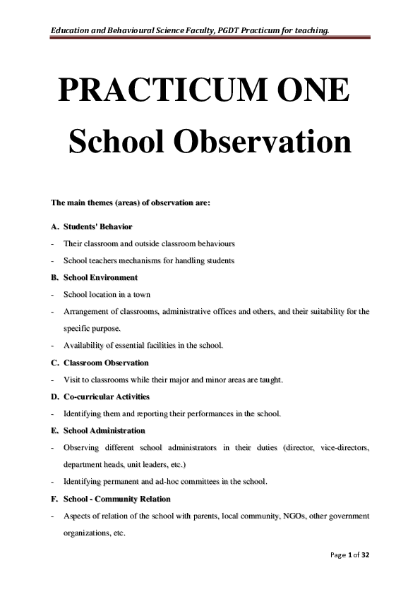(PDF) PGDT Practicum Work book