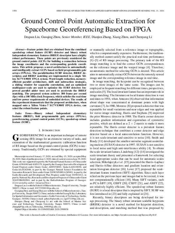 (PDF) Ground Control Point Automatic Extraction for Spaceborne ...