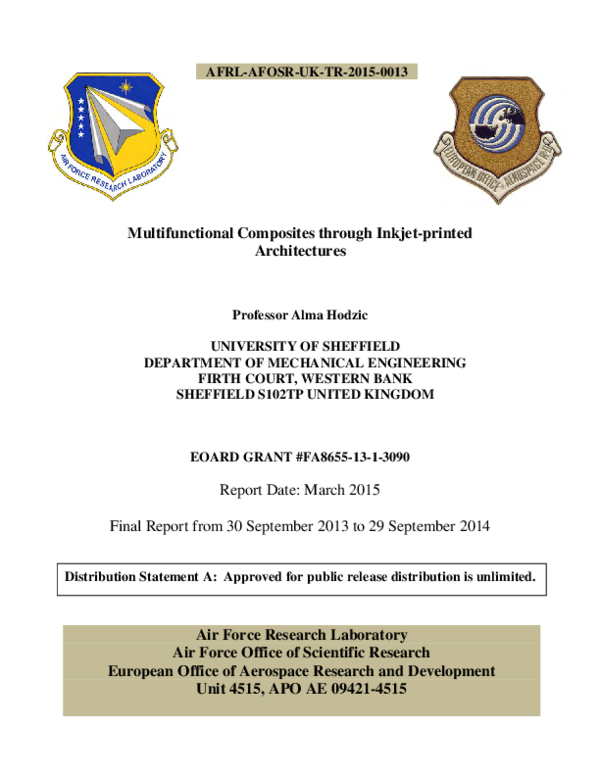 (PDF) Multifunctional Composites through Inkjet-printed Architectures