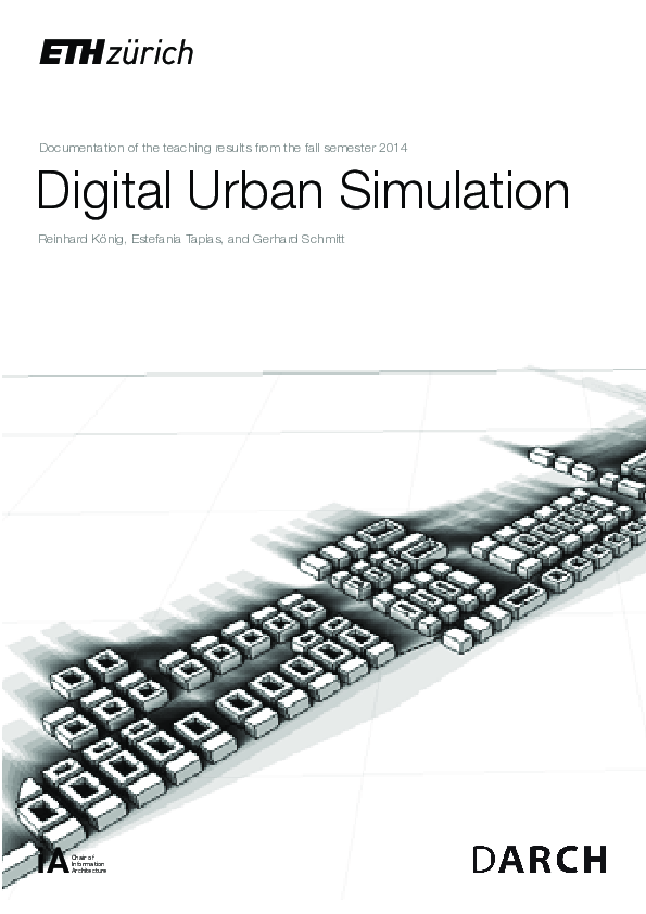 (PDF) Digital Urban Simulation