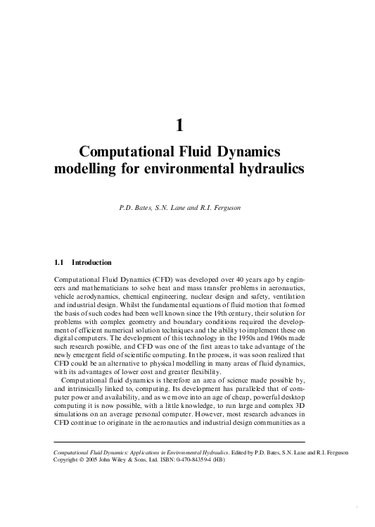 (PDF) Computational fluid dynamics: applications in pharmaceutical technology