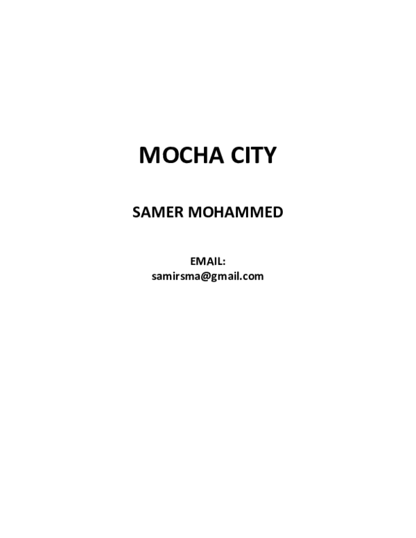 (PDF) De Nederlandse geschiedenis door de roman Mocha City over de ...