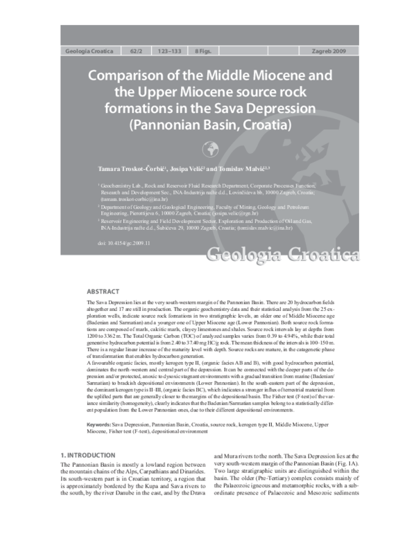 (PDF) Comparison between the Middle Miocene and the Upper Miocene ...