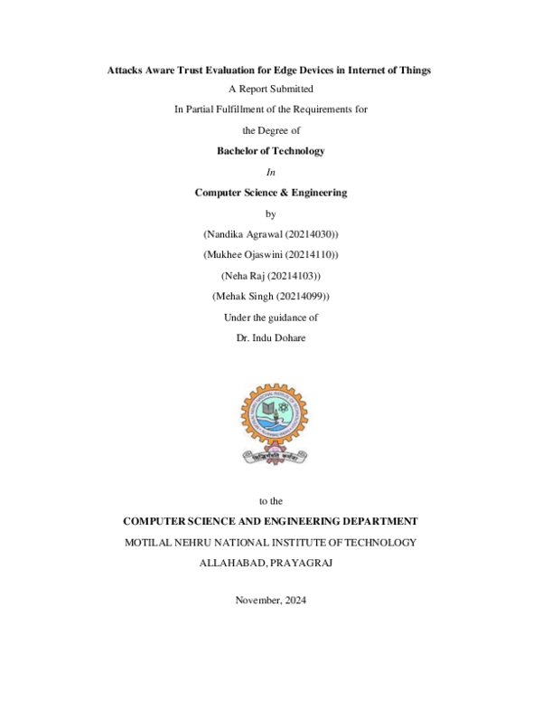 (PDF) Project 7th sem report