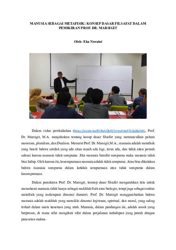 (PDF) MANUSIA SEBAGAI METAFISIK: KONSEP DASAR FILSAFAT DALAM PEMIKIRAN ...