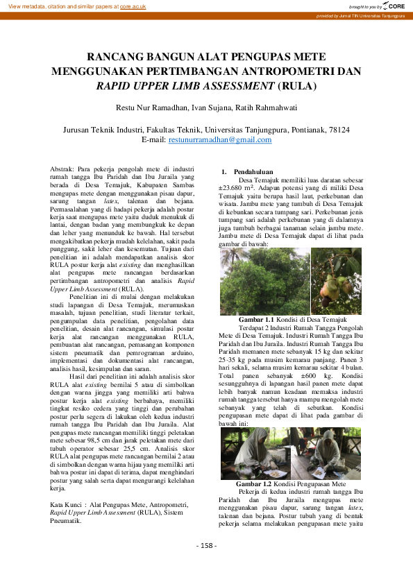 (PDF) Rancang Bangun Alat Pengupas Mete Menggunakan Pertimbangan ...