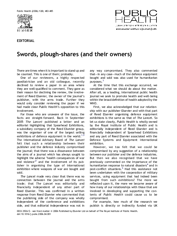 (PDF) Swords, plough-shares (and their owners) | Phil Mackie - Academia.edu