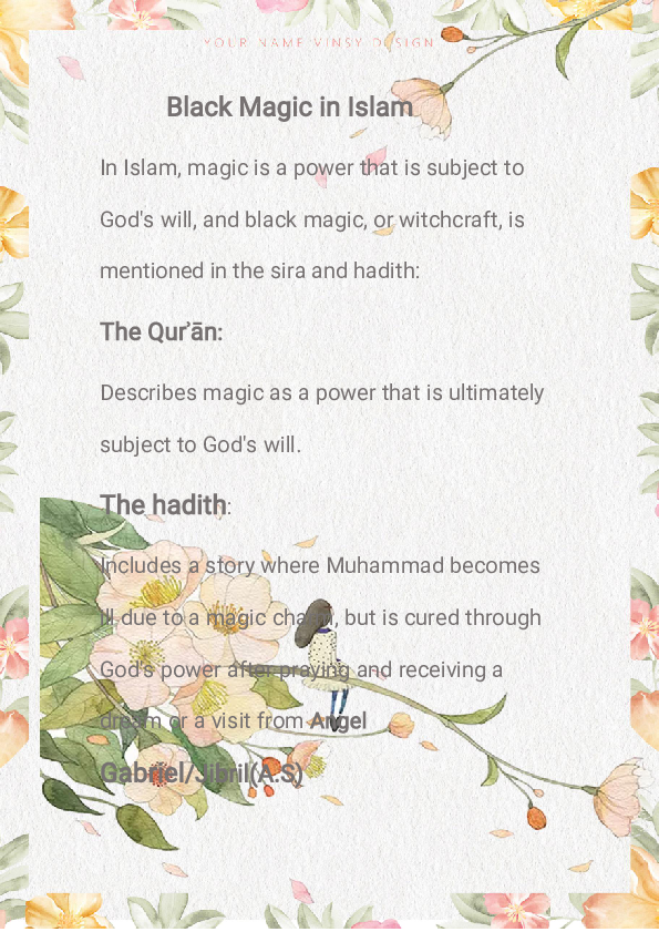 (PDF) Black Magic in Islam