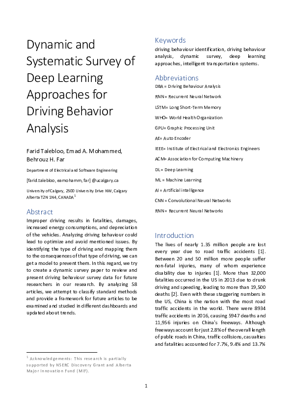(PDF) Dynamic and Systematic Survey of Deep Learning Approaches for ...