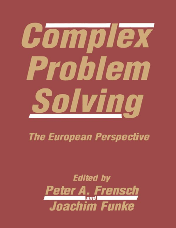 (PDF) European Insights on Complex Problem Solving