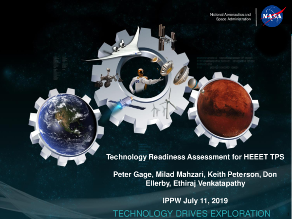 (PDF) Technology Readiness Assessment for HEEET TPS