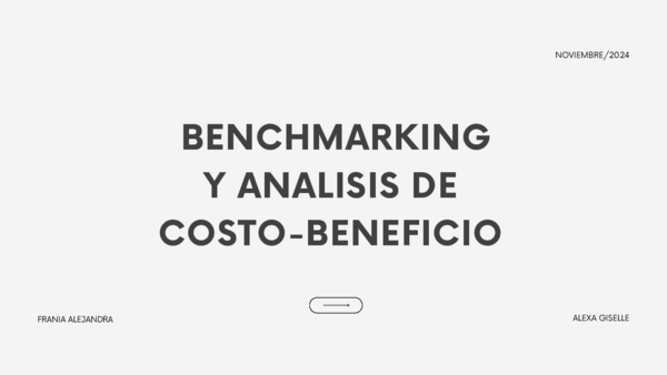 (PDF) Benchmarking