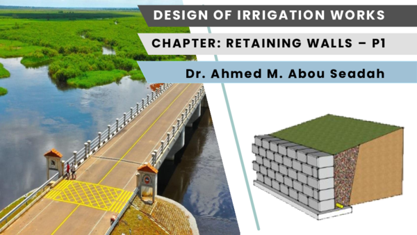 (PDF) Design of Irrigation works: Retaining walls - Part 1
