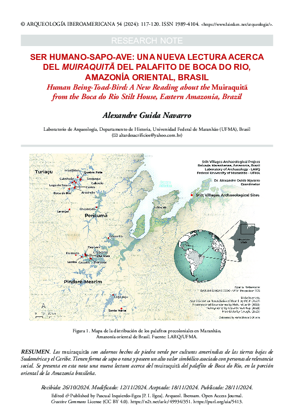 (PDF) SER HUMANO-SAPO-AVE: UNA NUEVA LECTURA ACERCA DEL MUIRAQUITÃ DEL ...