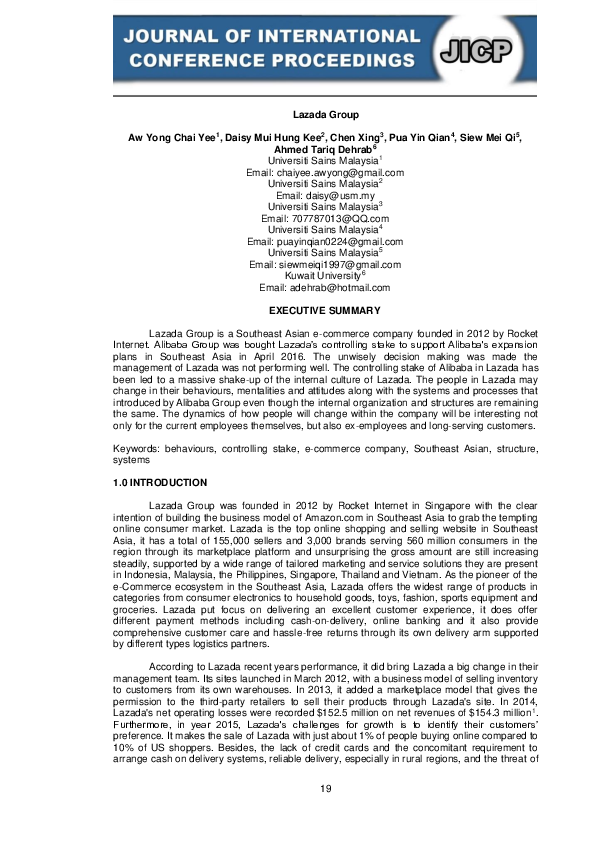 (PDF) Lazada Group