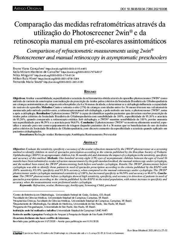 (PDF) Comparison of refractometric measurements using 2win ...