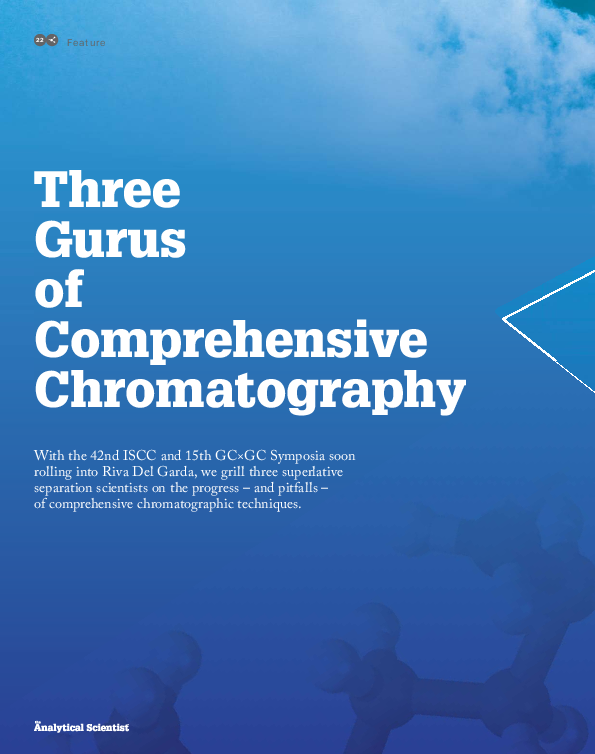 (PDF) Three gurus of comprehensive chromatography