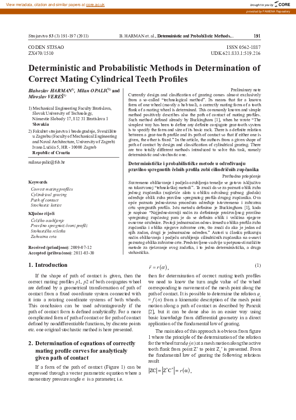 (PDF) Deterministic and Probabilistic Methods in Determination of ...